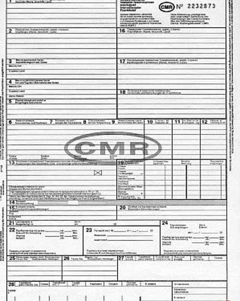 CMR Belgesi Nedir? CMR Nasıl Düzenlenir? - Navlungo Yurt Dışı Kargo, E ...